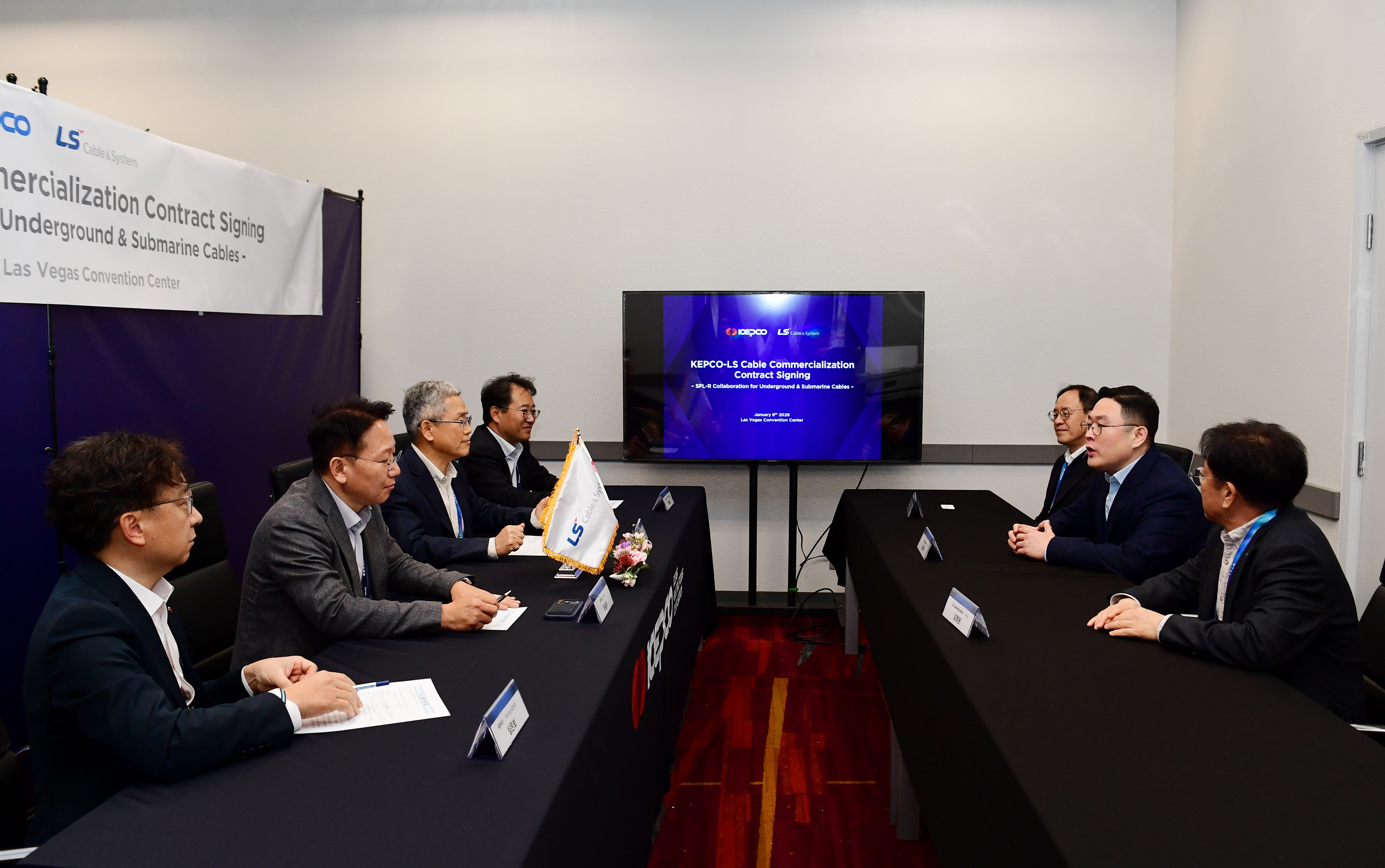 [CES 2026] LS전선-한전, 케이블 상태판정 기술 사업화 '맞손'