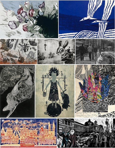 [전시]통인화랑‥제3회 국제판화展, 2월4~3월1일[TONG-IN GALLERY:International Handprinted ...