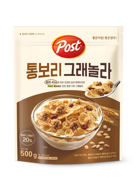 동서식품, 신제품 ‘포스트 통보리 그래놀라’ 출시