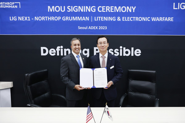 LIG넥스원, 하루에만 MOU 3건 맺으며 글로벌 진출 ‘성큼’