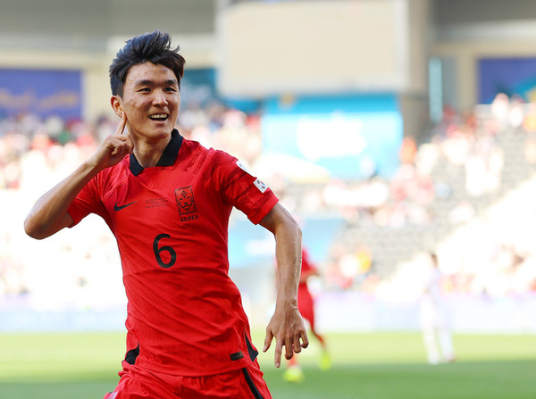 [카타르 아시안컵] 韓대표팀 1대 0 리드, 전반 종료